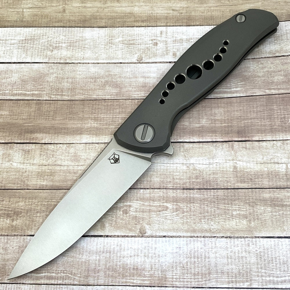 SHIROGOROV KNIVES - WR BLADEWORKS "HYDRONIAN" F95 FLIPPER - M390 BLADE